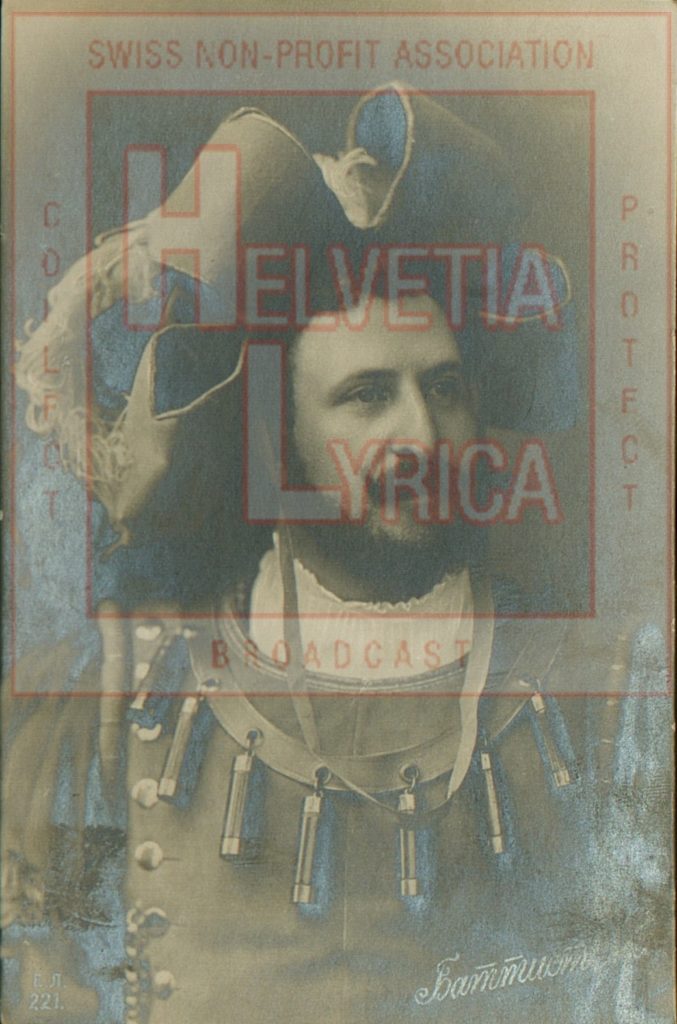 Helvetia Lyrica | Gounod, Faust, Battistini (baritone)